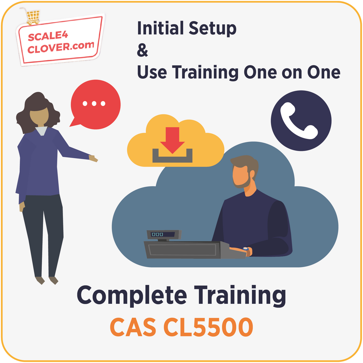 CAS CL5500 Series Initial Setup and Use Training One on One – Scale for ...