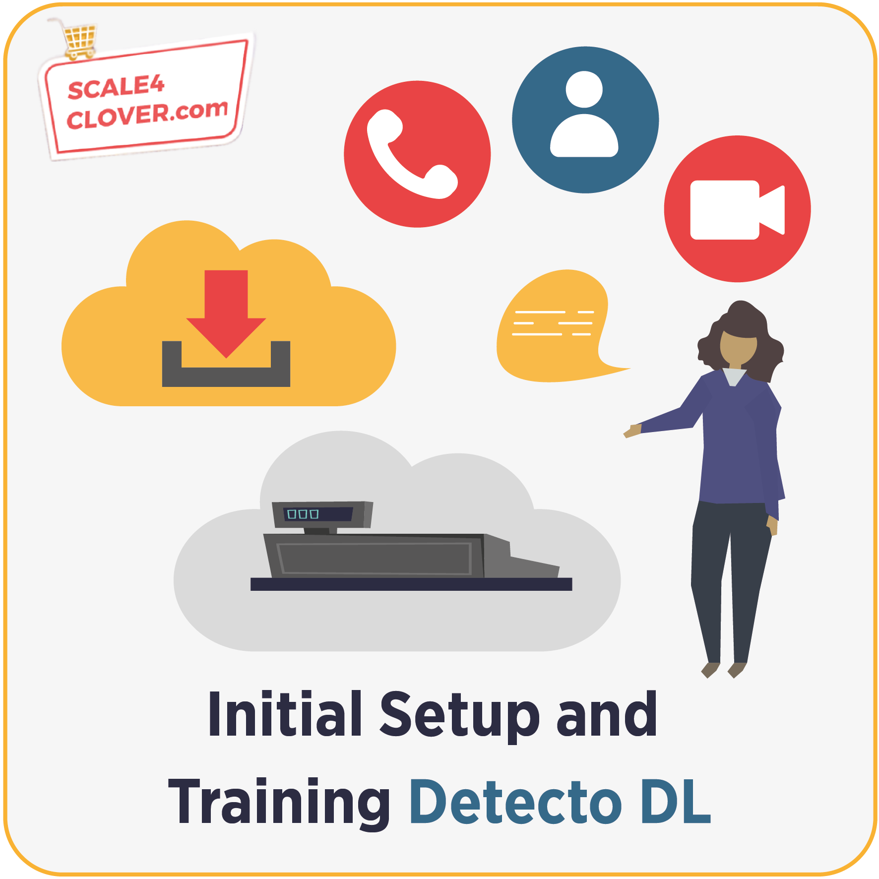 Initial Setup and Training DL1030 or 1060 – Scale for Clover